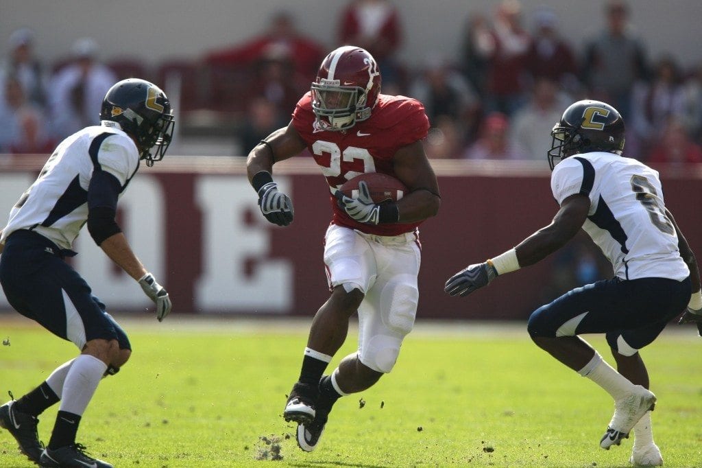 Mark Ingram Alabama Football (courtesy of UA Media Relations ...